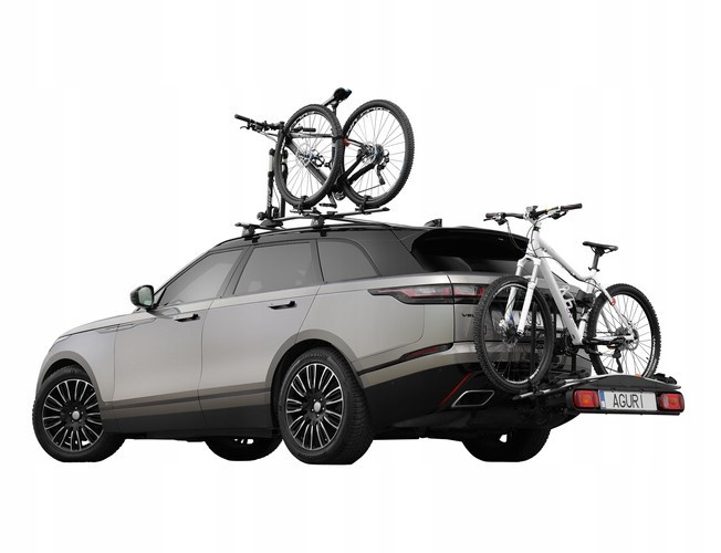 Aguri Active Bike 3 Black + adapter 7/13PIN + osłona na kulę haka ...