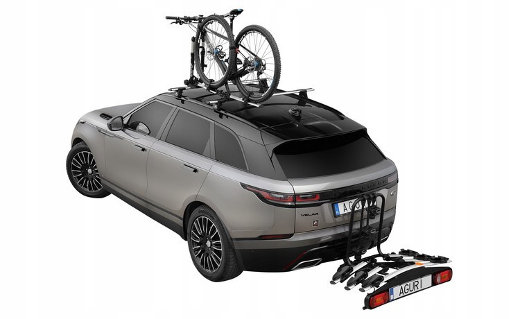 Aguri Active Bike 3 + adapter 7/13PIN + osłona na kulę haka | Bagażniki ...