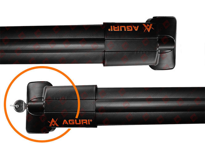 Bagażnik bazowy Aguri Prestige II P1 Black | Bagażniki samochodowe \ Bagażniki bazowe i na ...