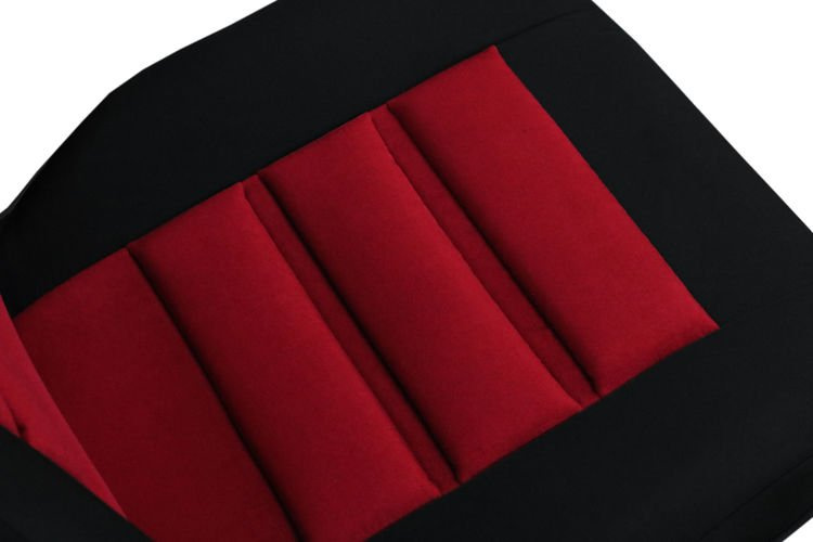 Maty tłoczone czerwone ERGONOMIC, 2 sztuki Czerwony | Pokrowce ...